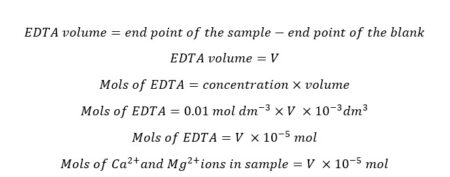 How To Calculate The Hardness Of Water By EDTA Titration | Learnbin