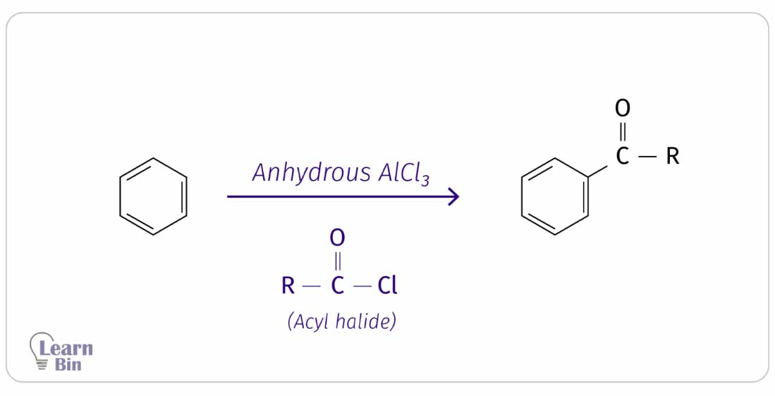 Friedel-Crafts Acylation Of Benzene | Learnbin